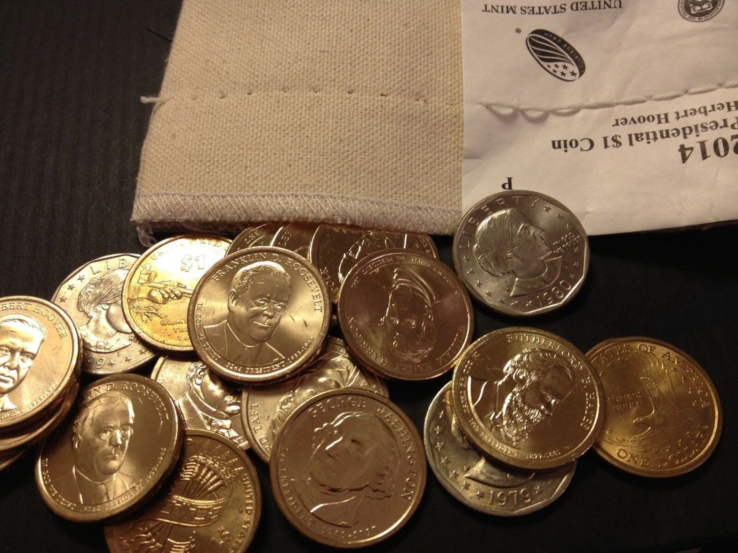 PD Innovation Reagan Presidential Dollar Native Golden SusanB 100 US ...