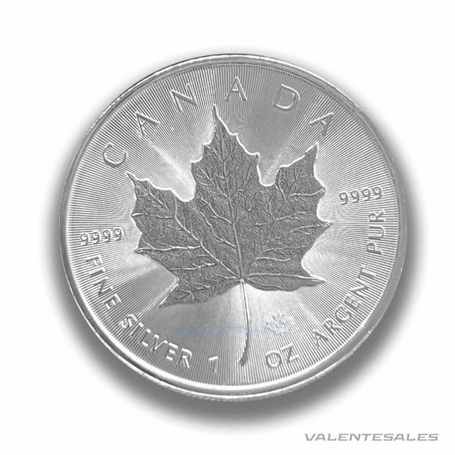 2022 Canada 1 oz Silver Maple Leaf BU 1 US Coin