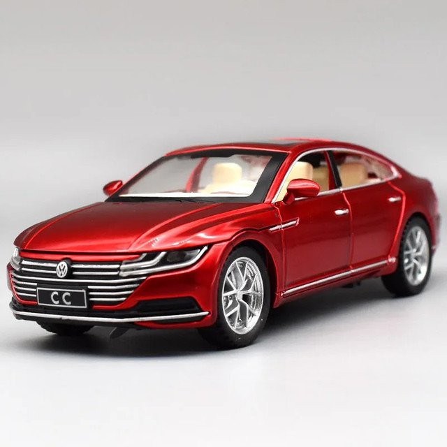 High Simulation All New Diecast Model red Car Toys VolkswagCC 1:32 ...