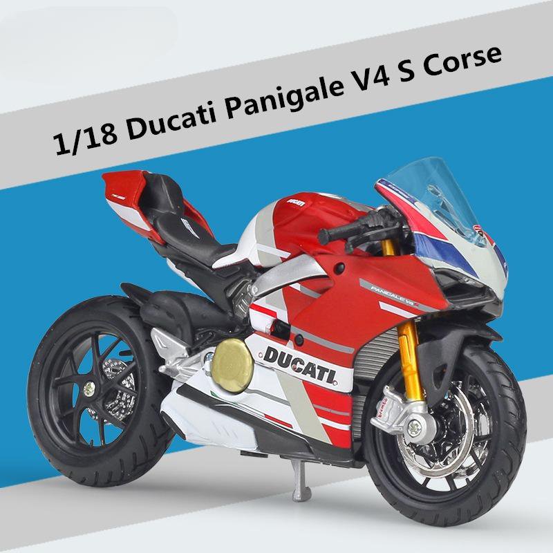 1:18 Ducati Panigale V4 S Corse Motorcycle Simulation Diecast Metal Toy ...