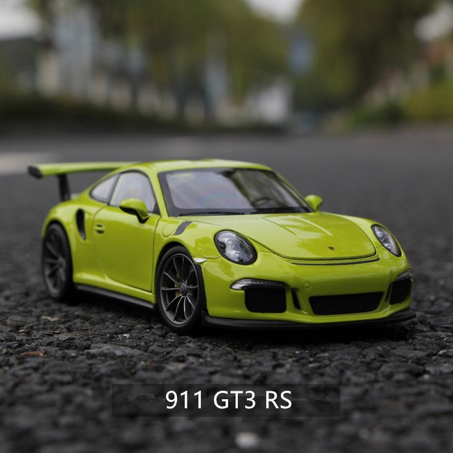simulation 1:24 Porsche 911 GT3 RS15 alloy car model Diecasting ...