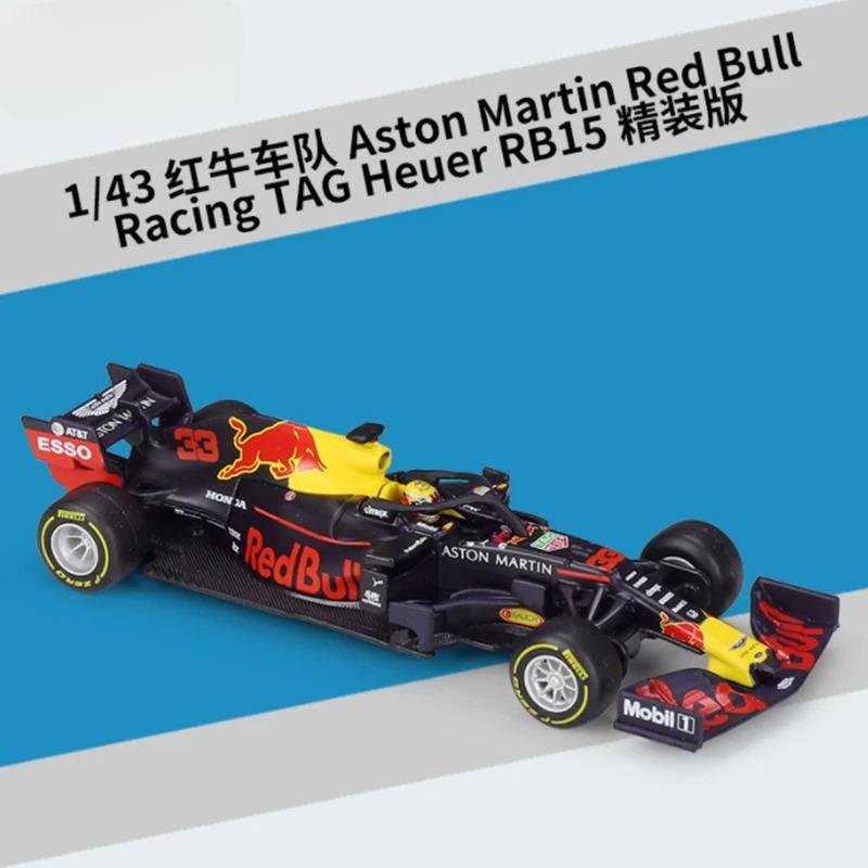 1:43 2021 F1 Formula Red Bull Racing RB15 33 black Car Max Verstappen ...