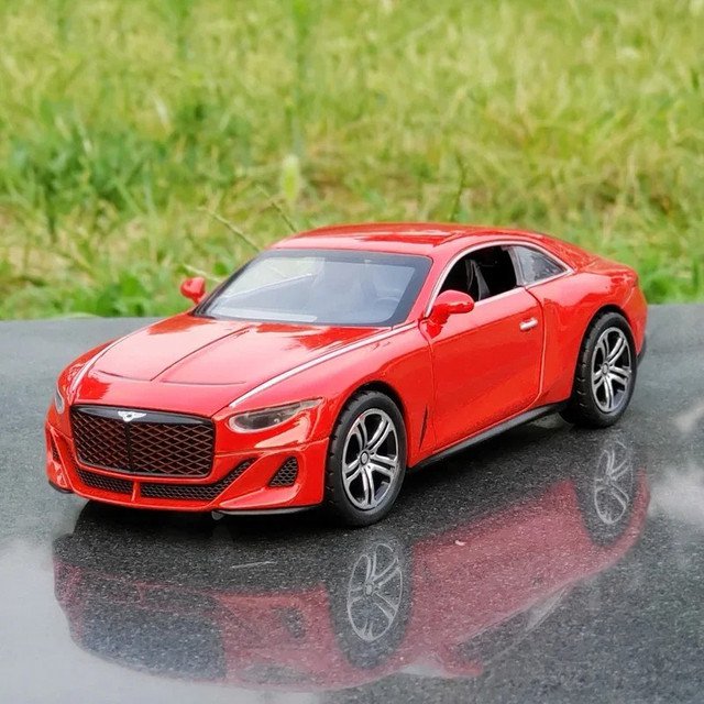 1/32 Diecast New Mulliner Luxury red Car Alloy Model Simulation Sound ...