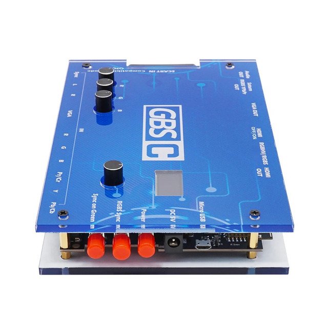 GBS Control Upscaler GBSC Vido Converter RGBS VGA Scart Ypbpr Signal to ...