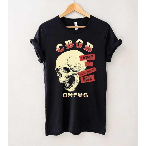 CBGB Shirt, CBGB Home Of Underground Rock Retro Vintage T-Shirt, Gift ...