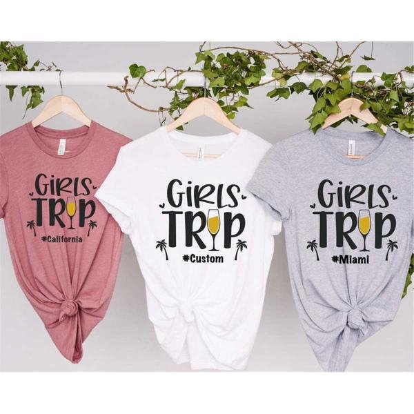 Personalized Trip Shirt, Custom Girl Trip Shirt, Girls Trip 2022 Shirt, Girl Trip Shirt, Travel Grou
