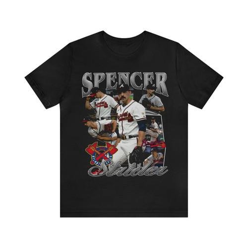 Vintage 90s Baseball Bootleg Style T-Shirt SPENCER STRIDER Unisex ...