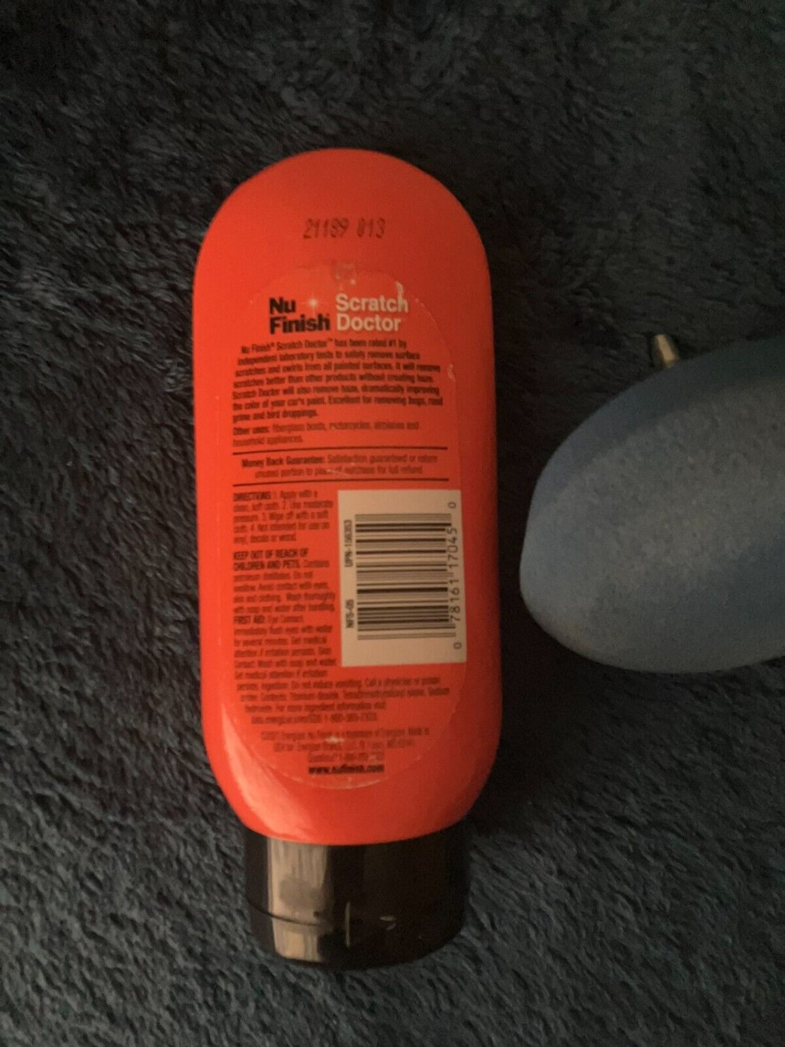 Nu Finish Scratch Doctor Car Scratch Remover w/ Buffing Pad Drill ...