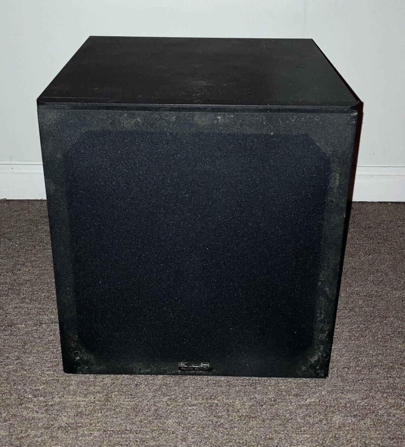 KLH Audio Systems GFX550L 125 Watt Amplified SUBWOOFER 8" Black