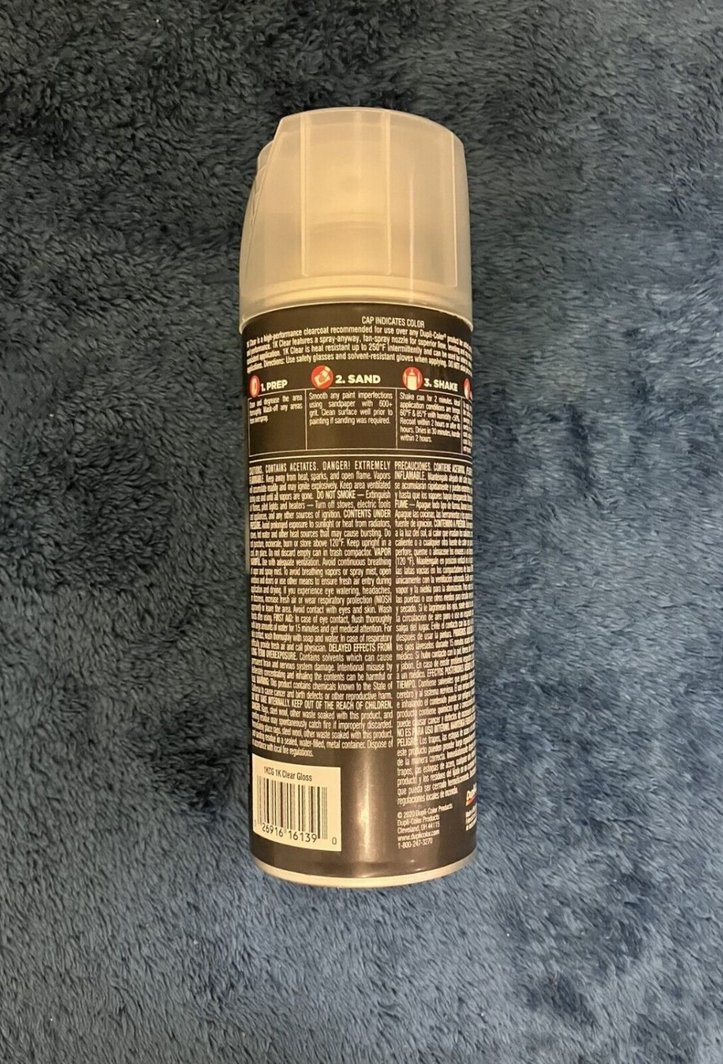 Sherwin-Williams Dupli-Color 1K Clear Extreme Gloss Finish Spray Paint ...