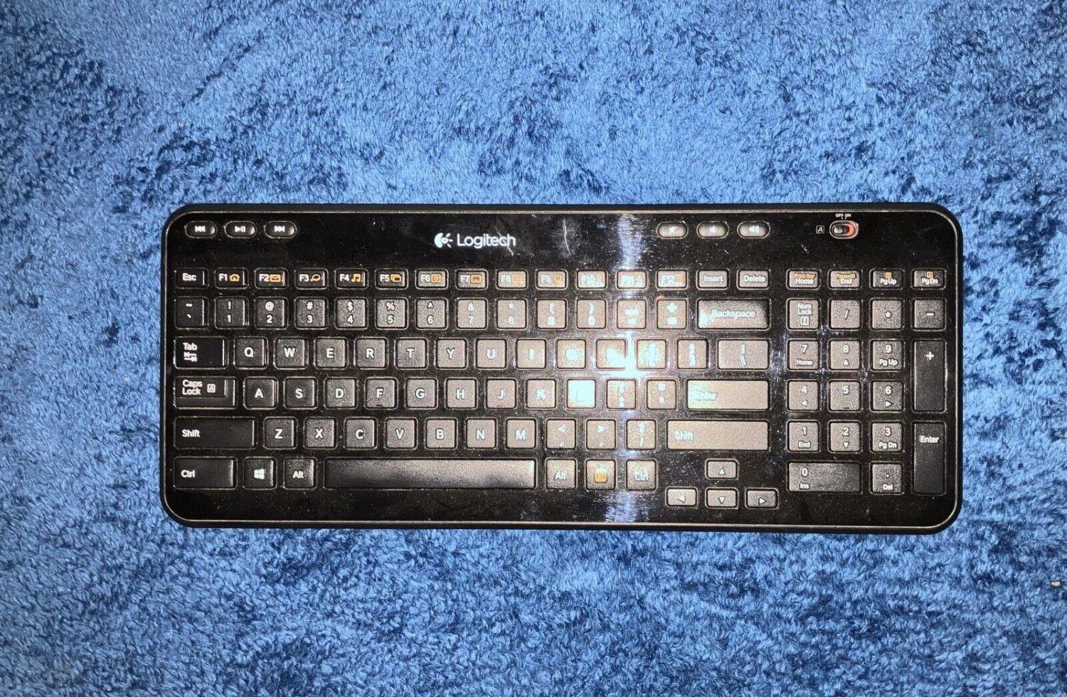 Logitech K360 Compact and Thin Wireless Keyboard for Windows PC 920 ...