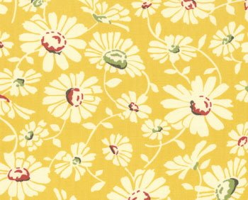 MODA AMERICAN JANE Wee Play Retro Daisy 6 Pc FABRIC LOT
