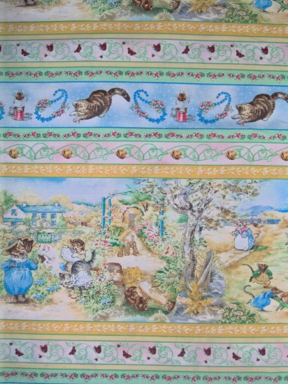 BTY Beatrix Potter Peter Rabbit Three 3 Little Kittens Alphabet Garden ...