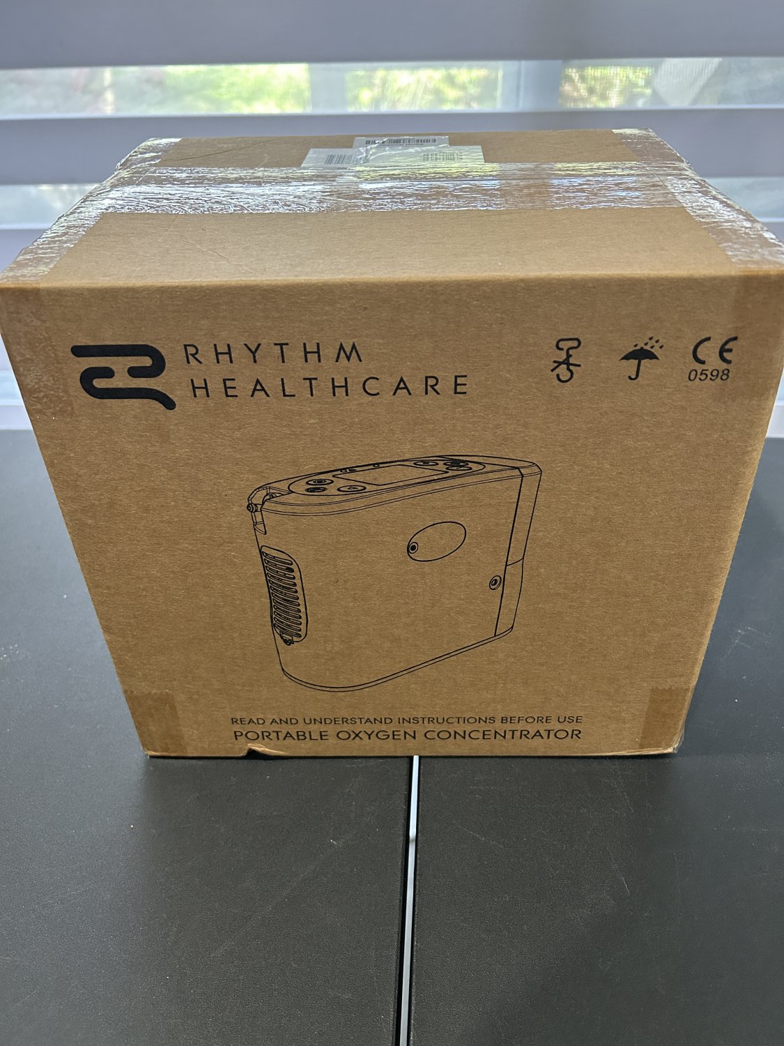 Portable oxygen concentrator Rhythm P2