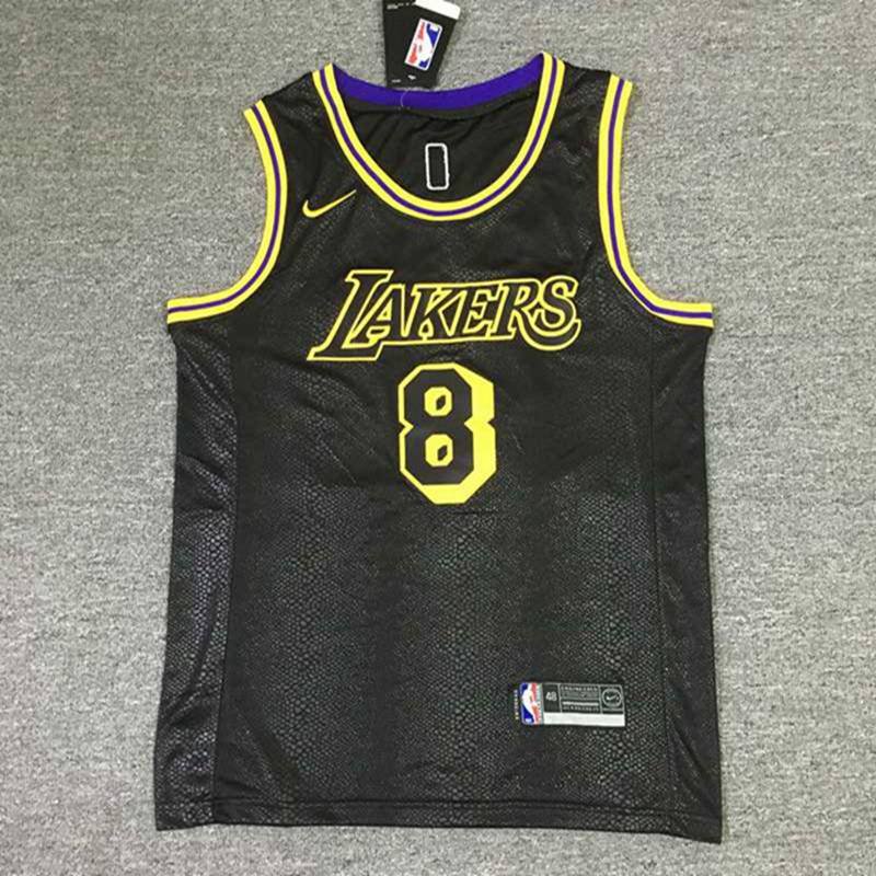Kobe Bryant 8 +24 Black Mamba commemorative jersey Free shipping