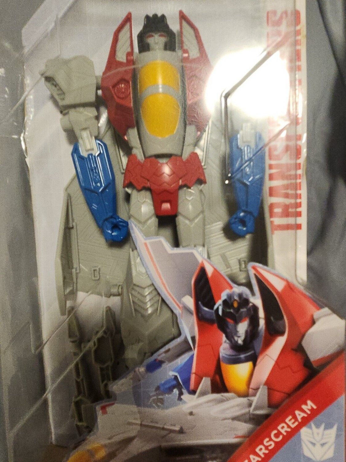 TRANSFORMERS Titan Changers “StarScream” 10.5 inch Action Figure ...