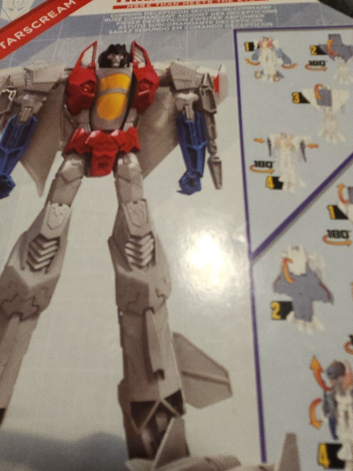 TRANSFORMERS Titan Changers “StarScream” 10.5 inch Action Figure ...