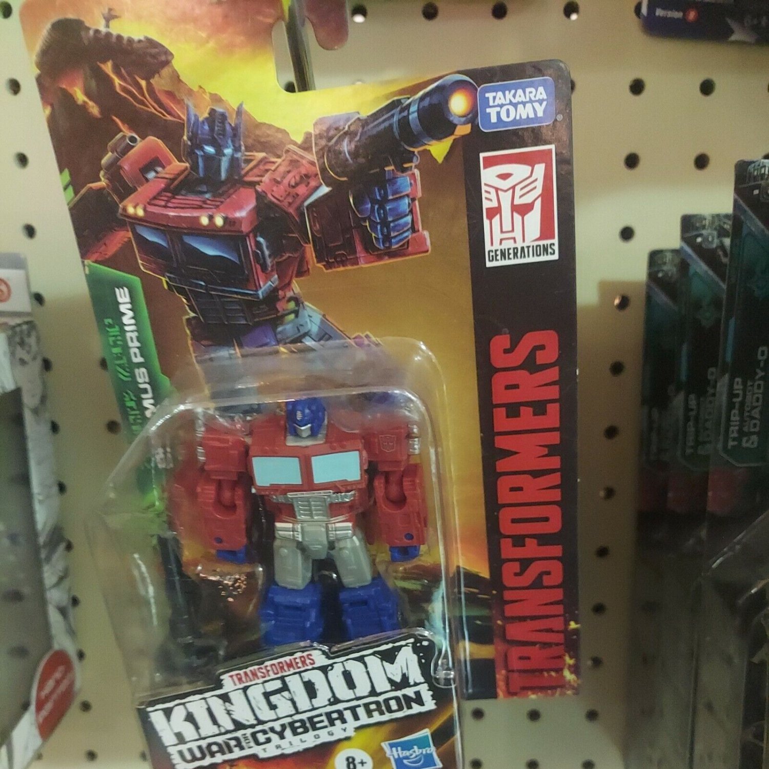 Transformers Generations War for Cybertron Optimus Prime Kingdom Core ...