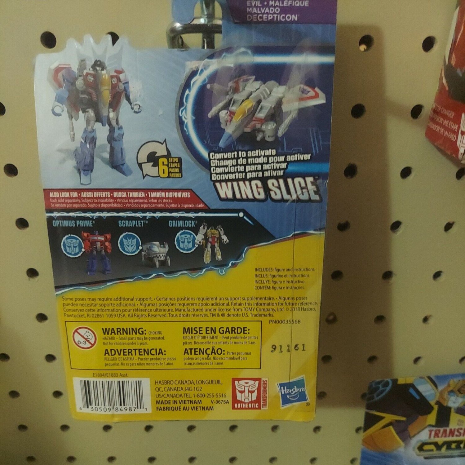 Transformers Cyberverse Action Wing Slice Starscream Action Figure NEW
