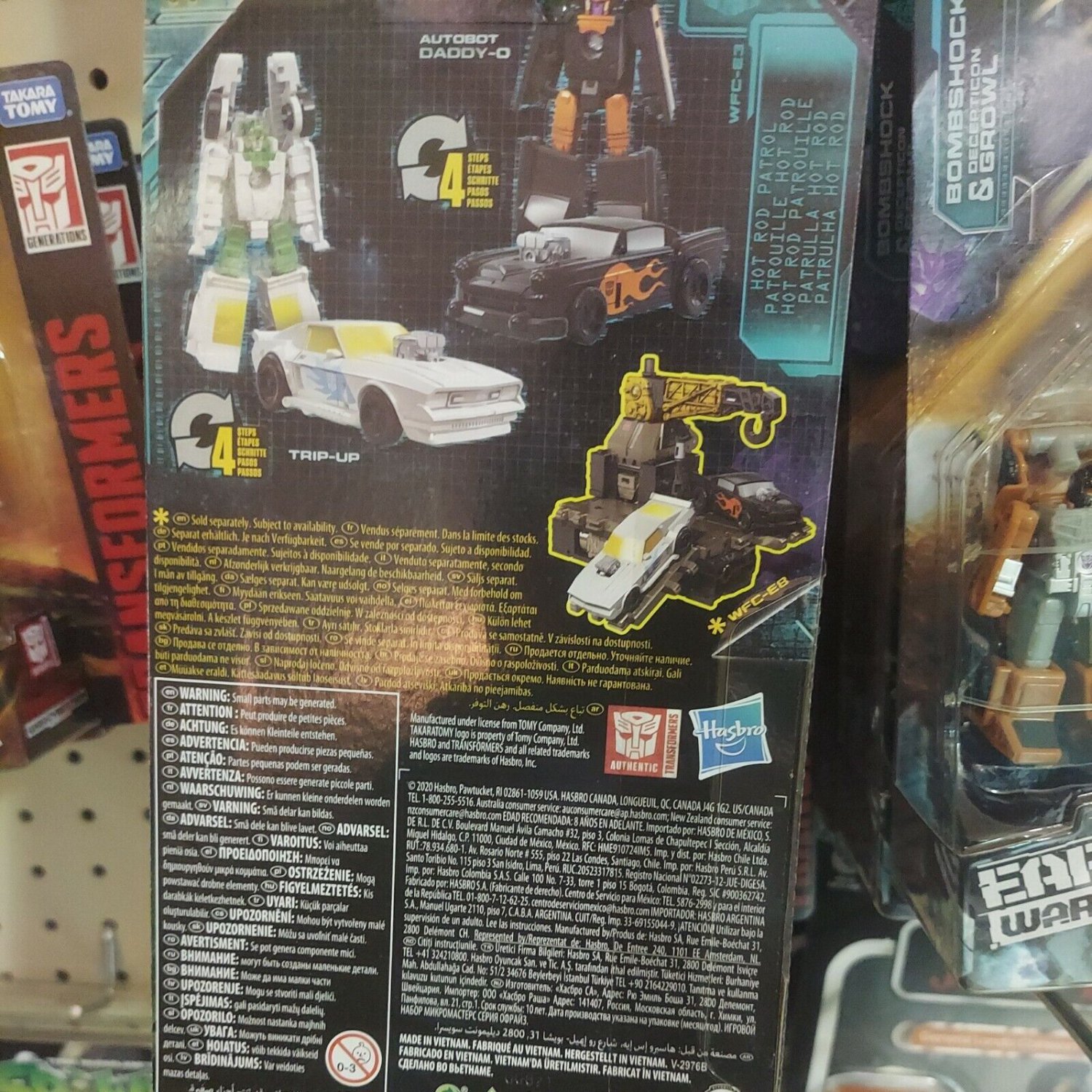 Transformers Earthrise Trip-Up & Daddy-O Figures 2020 MOC