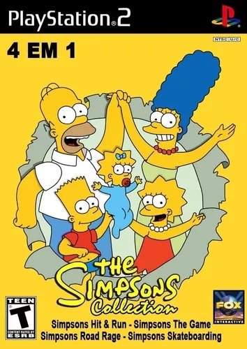 The Simpsons Collection 4 Em 1 Patch (READ DESC.)