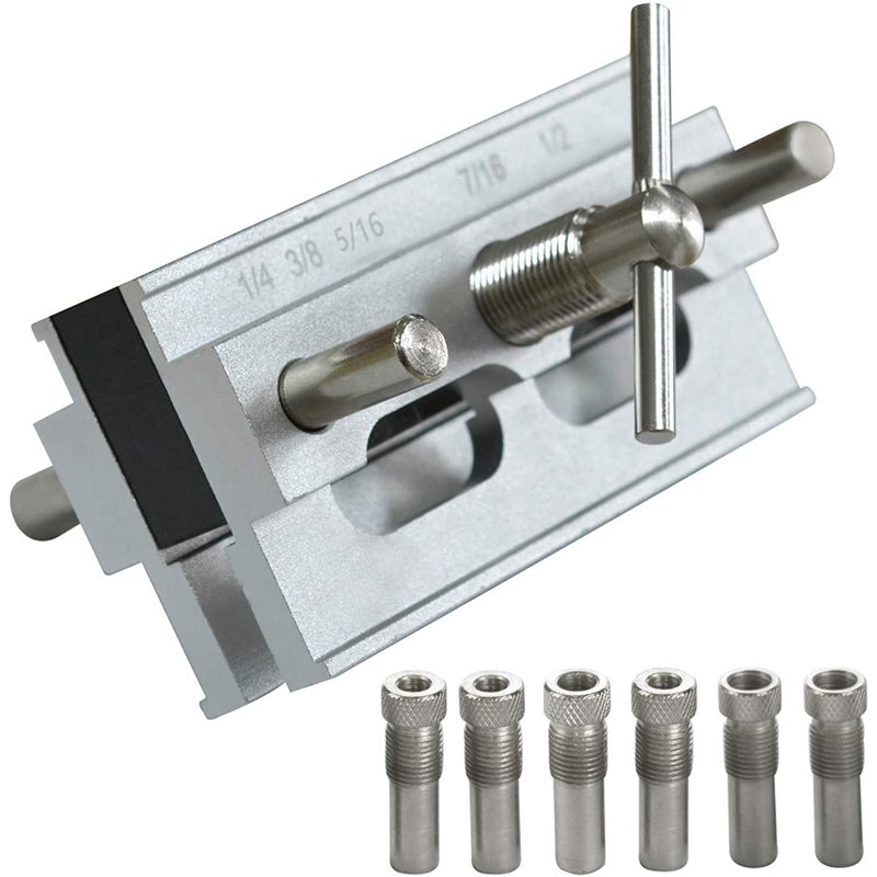 Self-Centering Pin Fixture Kit with 6 Drill Bit Sets, Drill Guide Sets ...