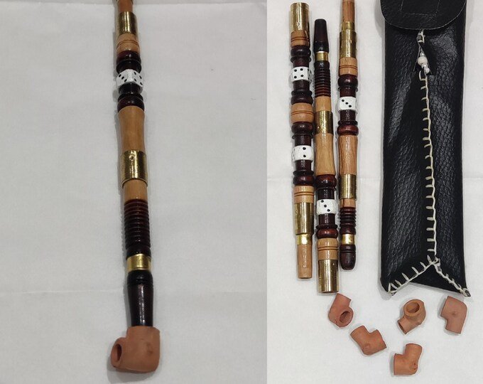 Traditional Moroccan handmade pipe