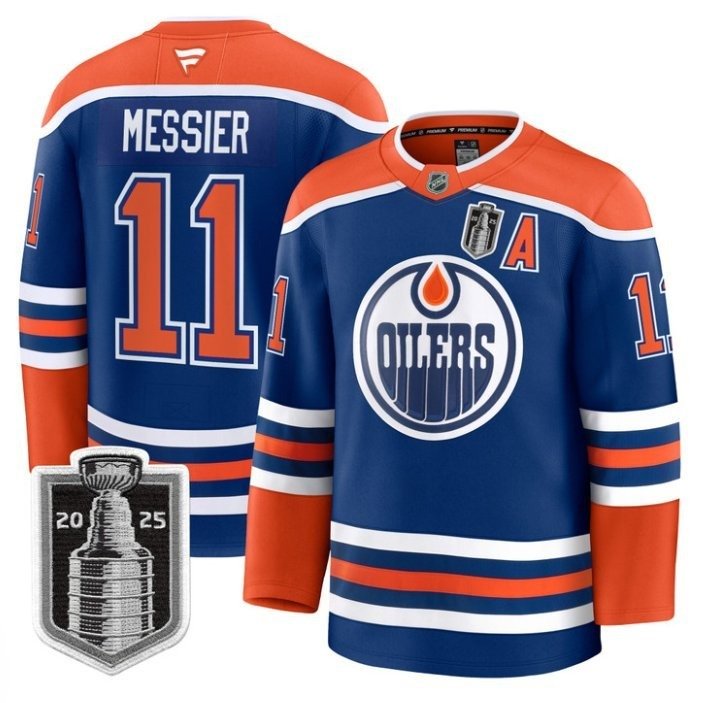 Mark Messier Jersey #11 Edmonton Oilers 2025 Stanley Cup Final Stitched ...