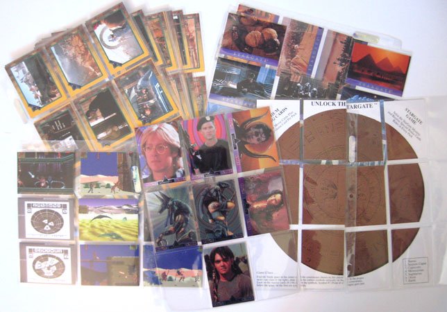 STARGATE Movie Trading Card Set VERY RARE Magazine