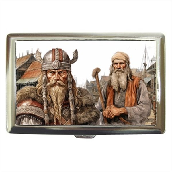 Viking Cigarette Money Case
