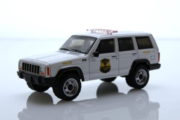Diecast 2000 Jeep Cherokee Usa Secret Service Federal Police 1:64 Scale
