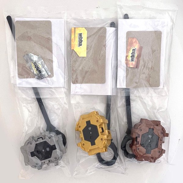 Beyblade Burst Ripcord Launcher Set 3Pcs Gold Silver Bronze B-00 Toys
