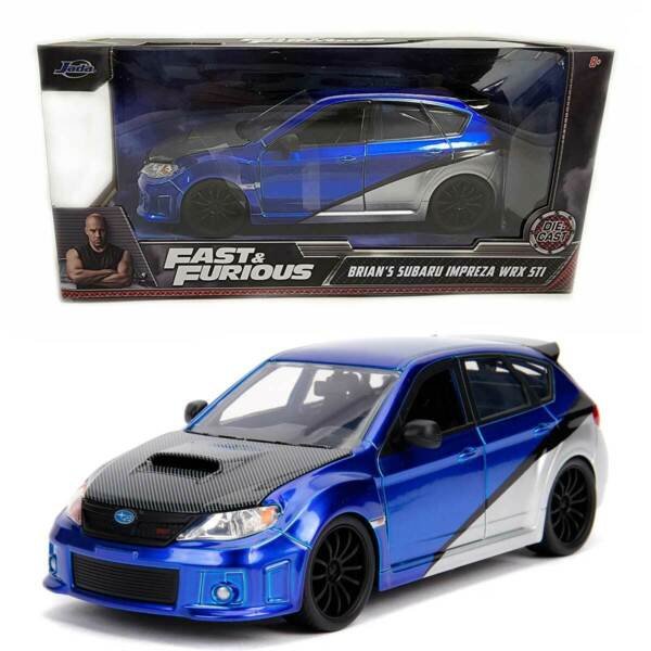 Diecast Fast Furious Brian’S Subaru Impreza Wrx Sti 1/24 Scale Toys