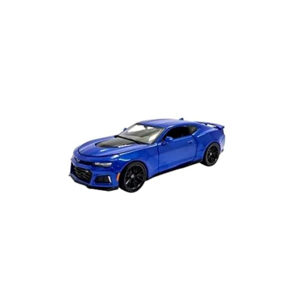 Diecast 1:38 Scale 2017 Chevrolet Camaro Zl1 Blue Color Toys