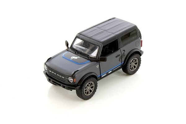 Diecast 2022 Ford Bronco Hard Top 1:34 Scale Gray No Box Toys