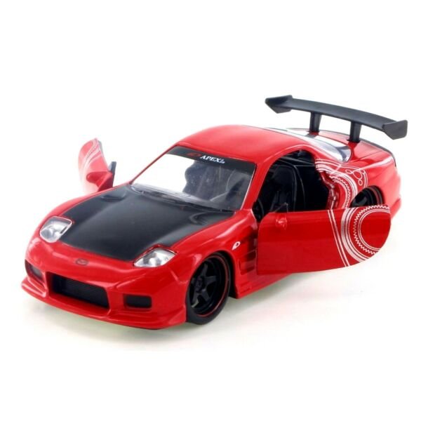 Diecast 1993 Mazda Rx-7 Hard Topred 1/32 Scale Model Toy Car Toys