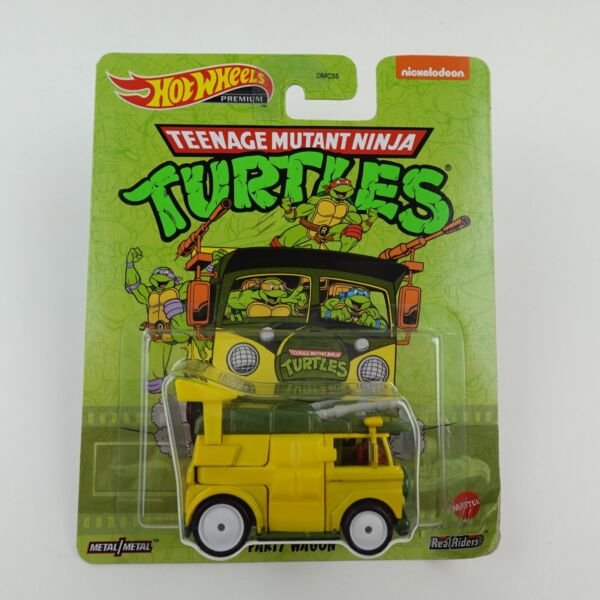 Diecast Premium Teenage Mutant Ninja Turtles Party Wagon 1:64 Car Toys