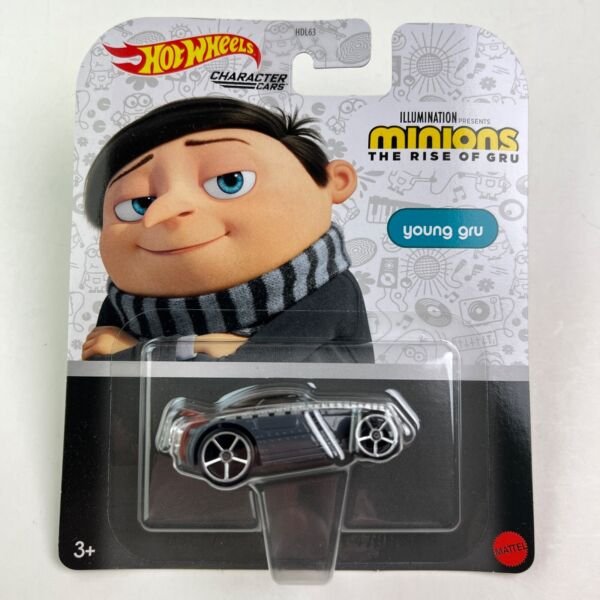 Diecast Minions The Rise Of Gru Young Gru Character Car 2023 1:64 Toys