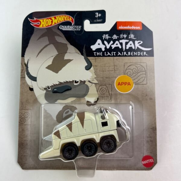 Diecast Avatar The Last Air Bender Appa Character Cars 2023 1:64 Toys