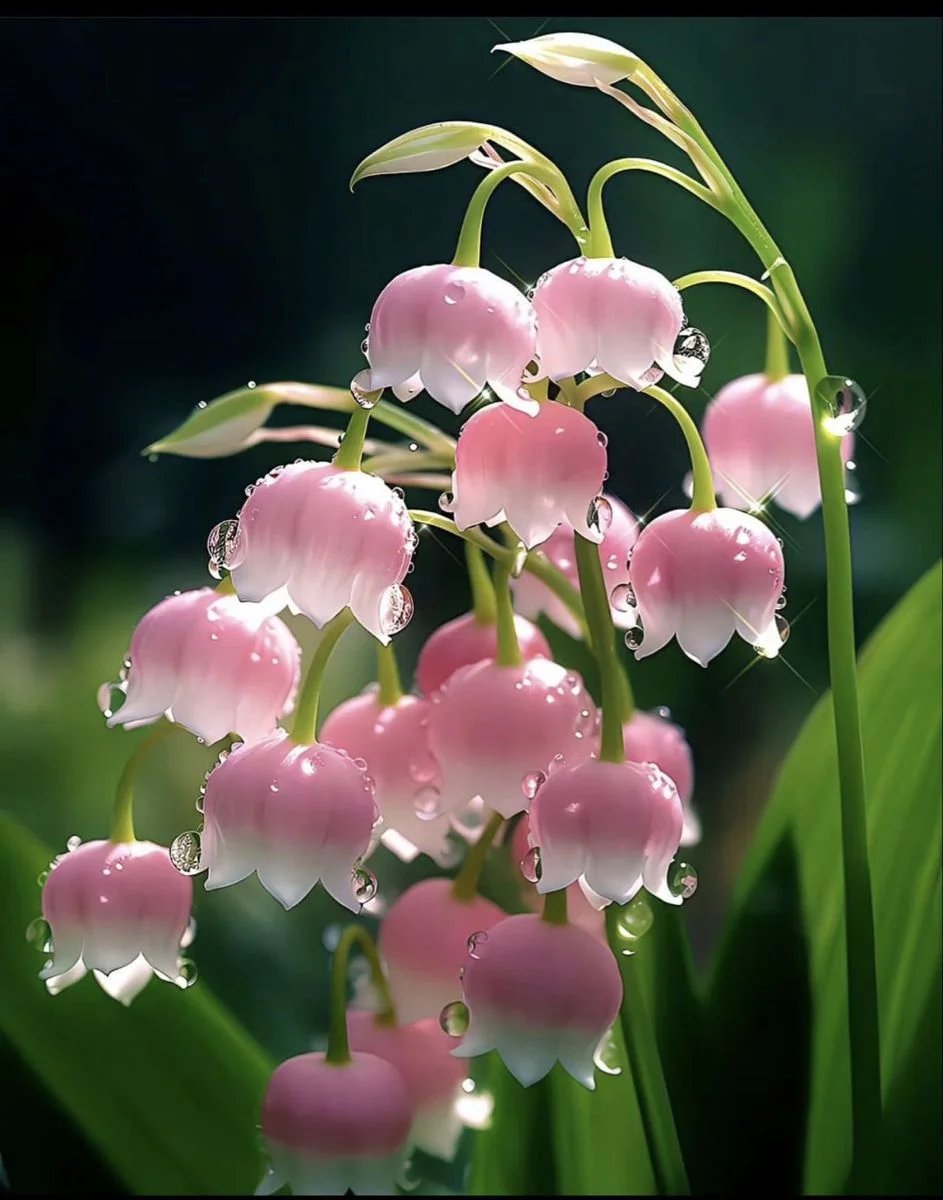 50 Seeds Lily Of The Valley Pink Fresh Garden