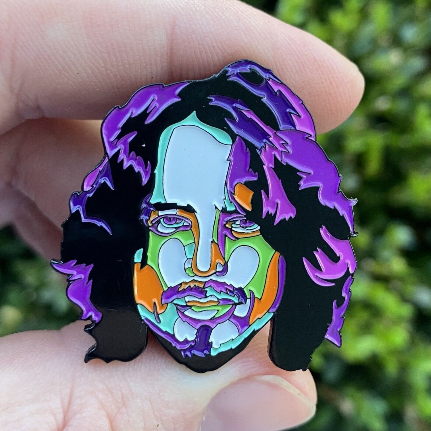 Chris Cornell - Pop Art Style Enamel Pin - 1 1/2” - Soundgarden, Audioslave