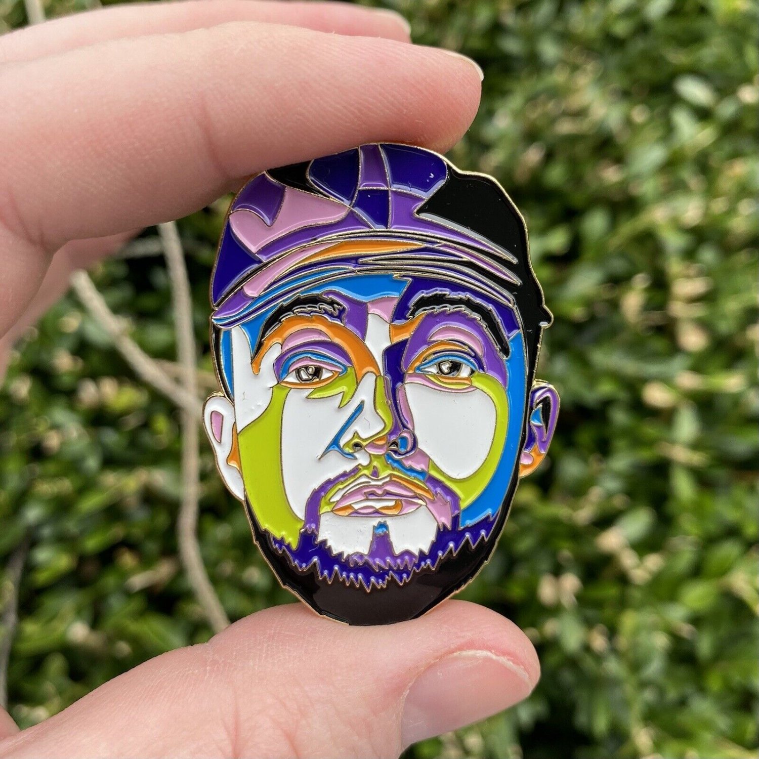 Mac Miller - “Colors And Shapes” Enamel Pin - OG Variant - 2”