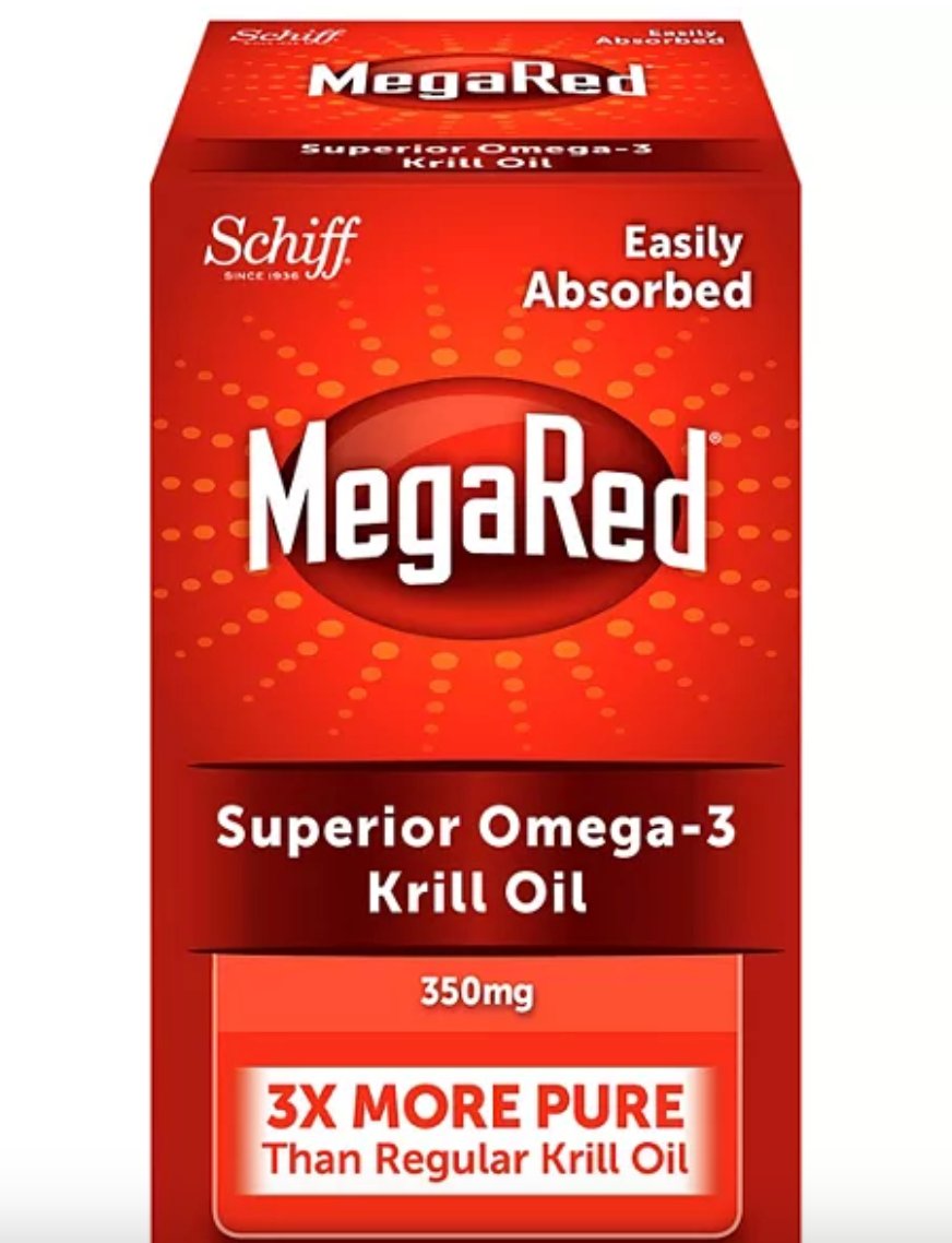 MegaRed Omega-3 350mg Krill Oil Softgels - 130 Count