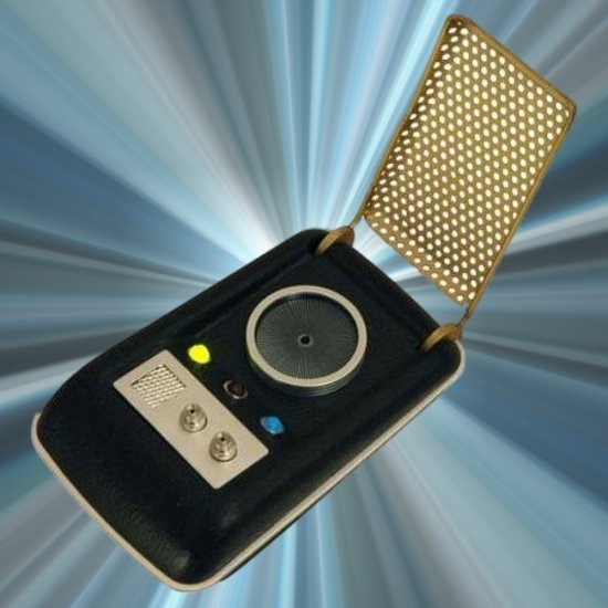 SOLD OUT Star Trek TOS Original Series Communicator With METAL GRILLE ...