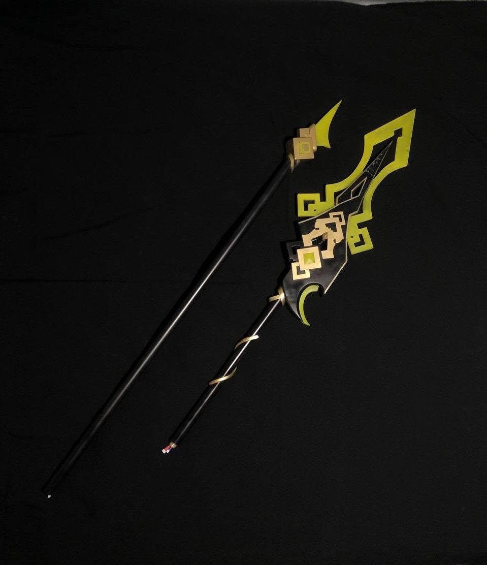 Vortex vanquisher from Genshin Impact with LED