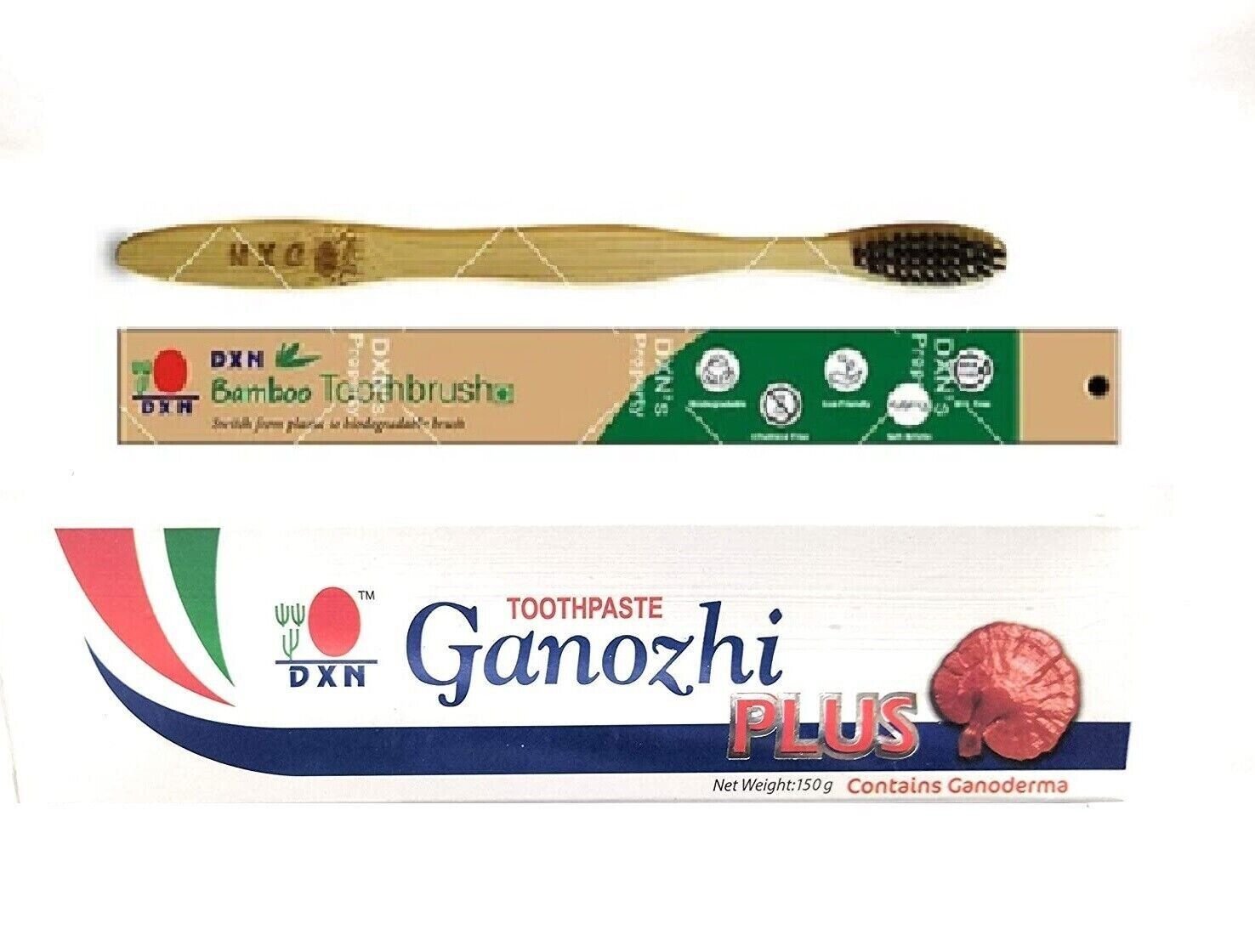 DXN Ganozhi Toothpaste Ganoderma Lingzhi Reishi Gel With Bamboo ...