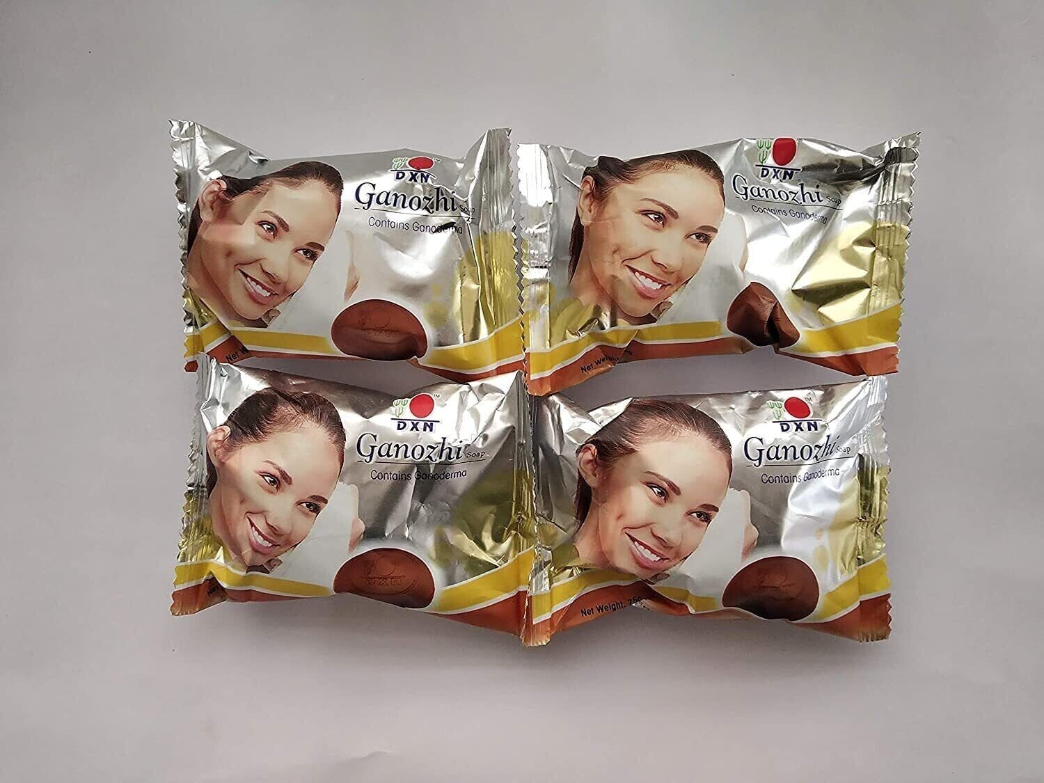 DXN Ganozhi Soap Bar With Ganoderma Gives Cleanse Moisturize Skin -75g ...