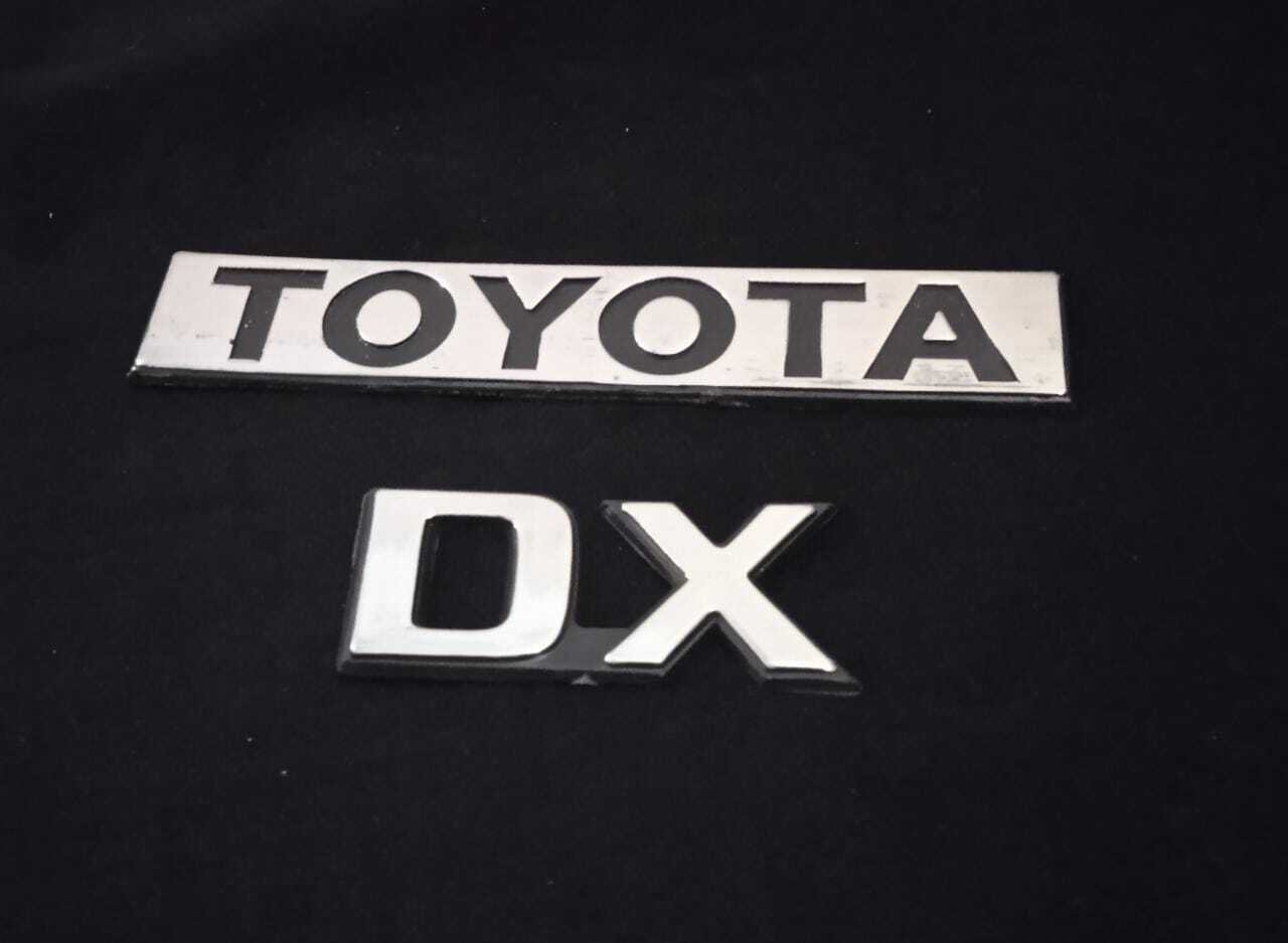 Upgrade Your Vehicle with Toyota DX Car Emblem