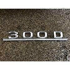 Mercedes 300D Emblem In Metal - Unique Car Badges