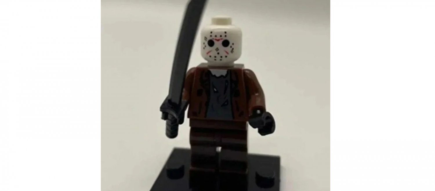 Jason Voorhes Custom Lego Figure (Friday The 13th)